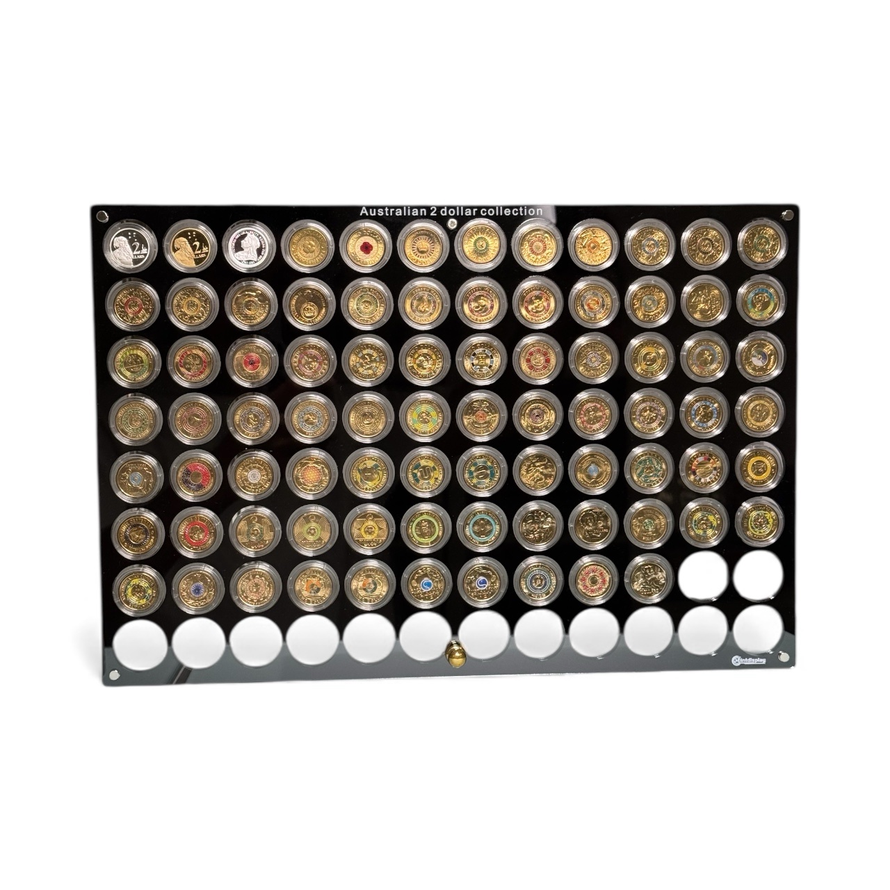 Australia $2 Display 96 slots Black（lighthouse capsule Ver ) in store ...