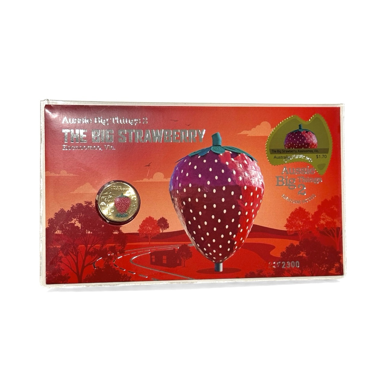 2025 Aussie Big Things 2 Big Strawberry Limited Edition Coloured Coin ...